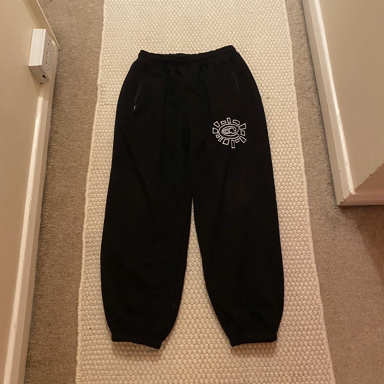 ADWYSD BLACK JOGGERS brand new no flaws black... - Depop