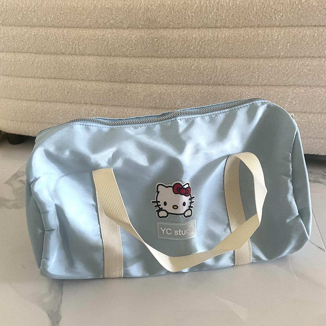 Hello Kitty Sky Blue Small Duffle Very lightweight,... - Depop