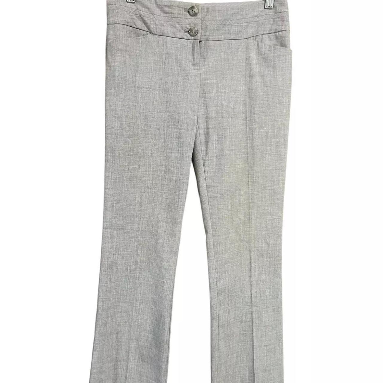 The Limited Women's Drew Fit Gray Career Slacks... | Depop