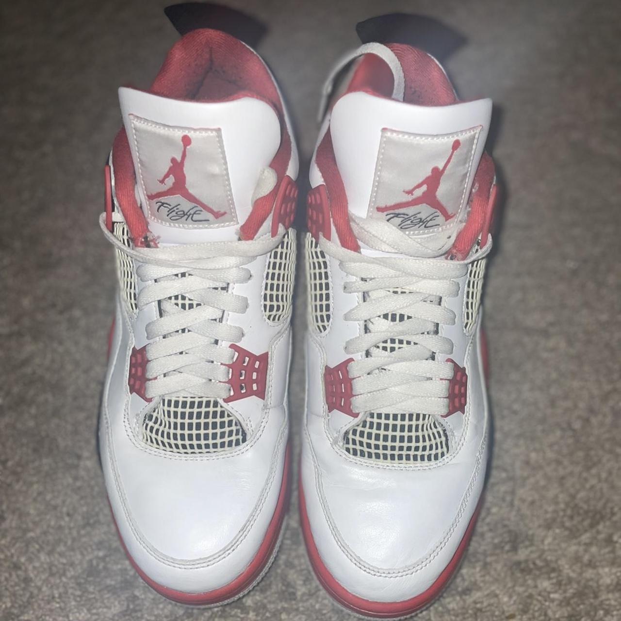 Jordan Men's Red Trainers | Depop