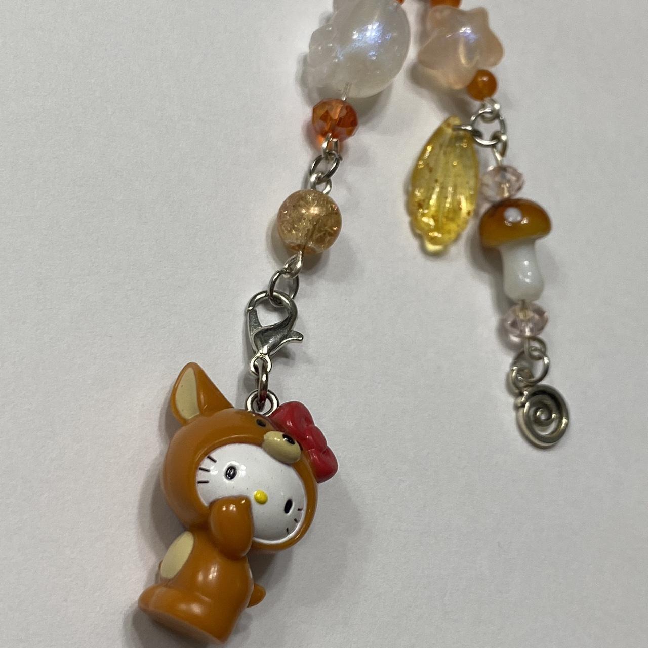 Authentic Hello kitty deer gotochi phone strap🎀 🍁... - Depop