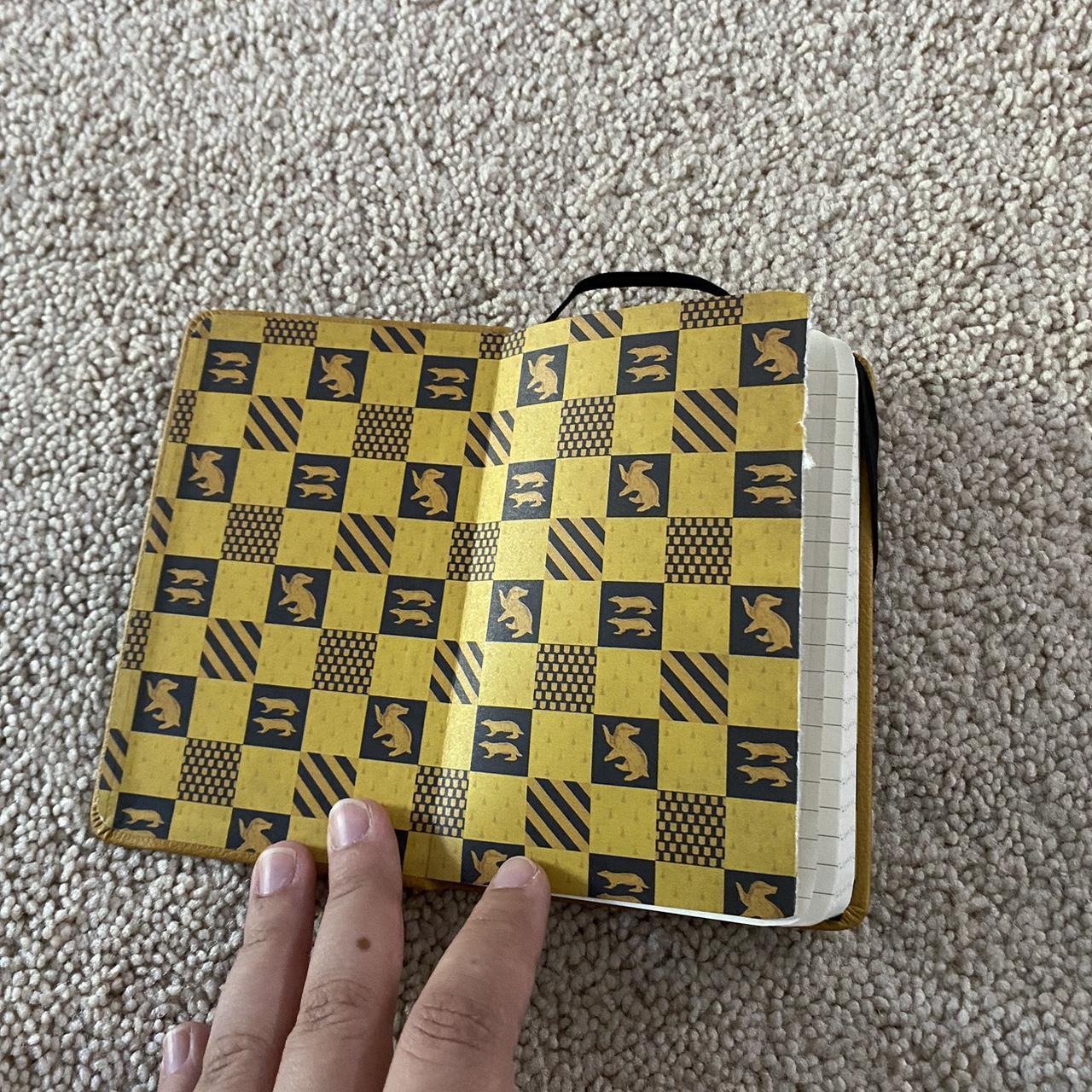 Harry Potter Hufflepuff Notebook. In great... - Depop