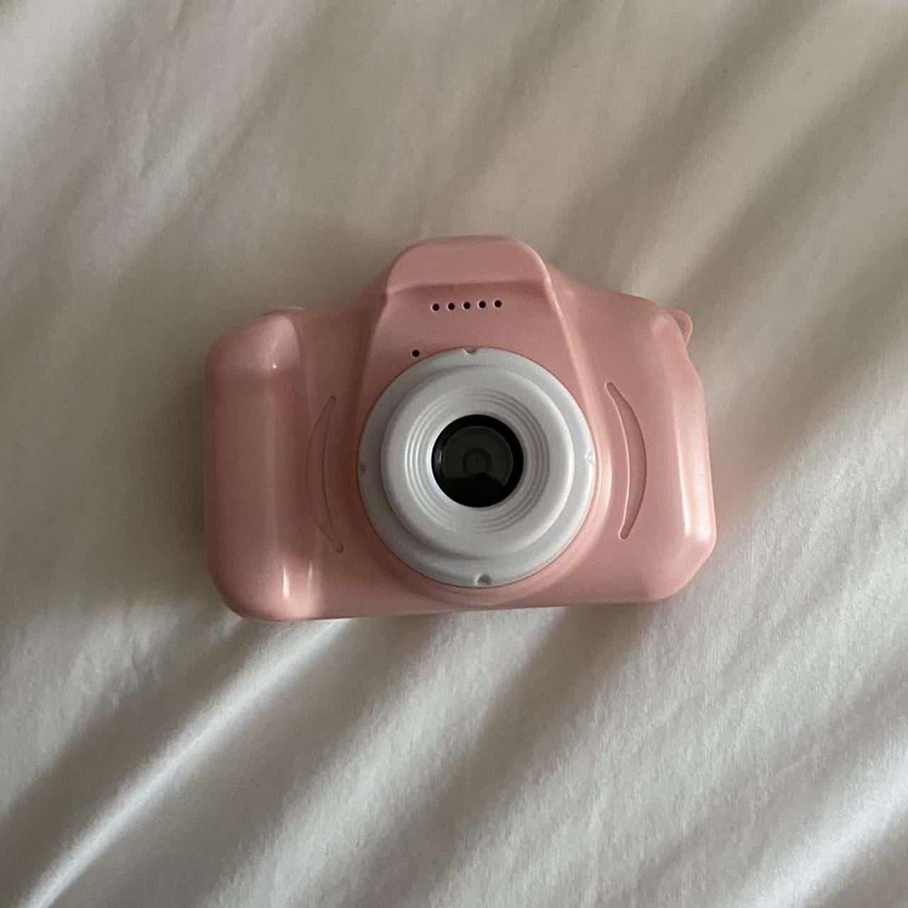 Cute aesthetic pink camera. Fun for taking retro... - Depop