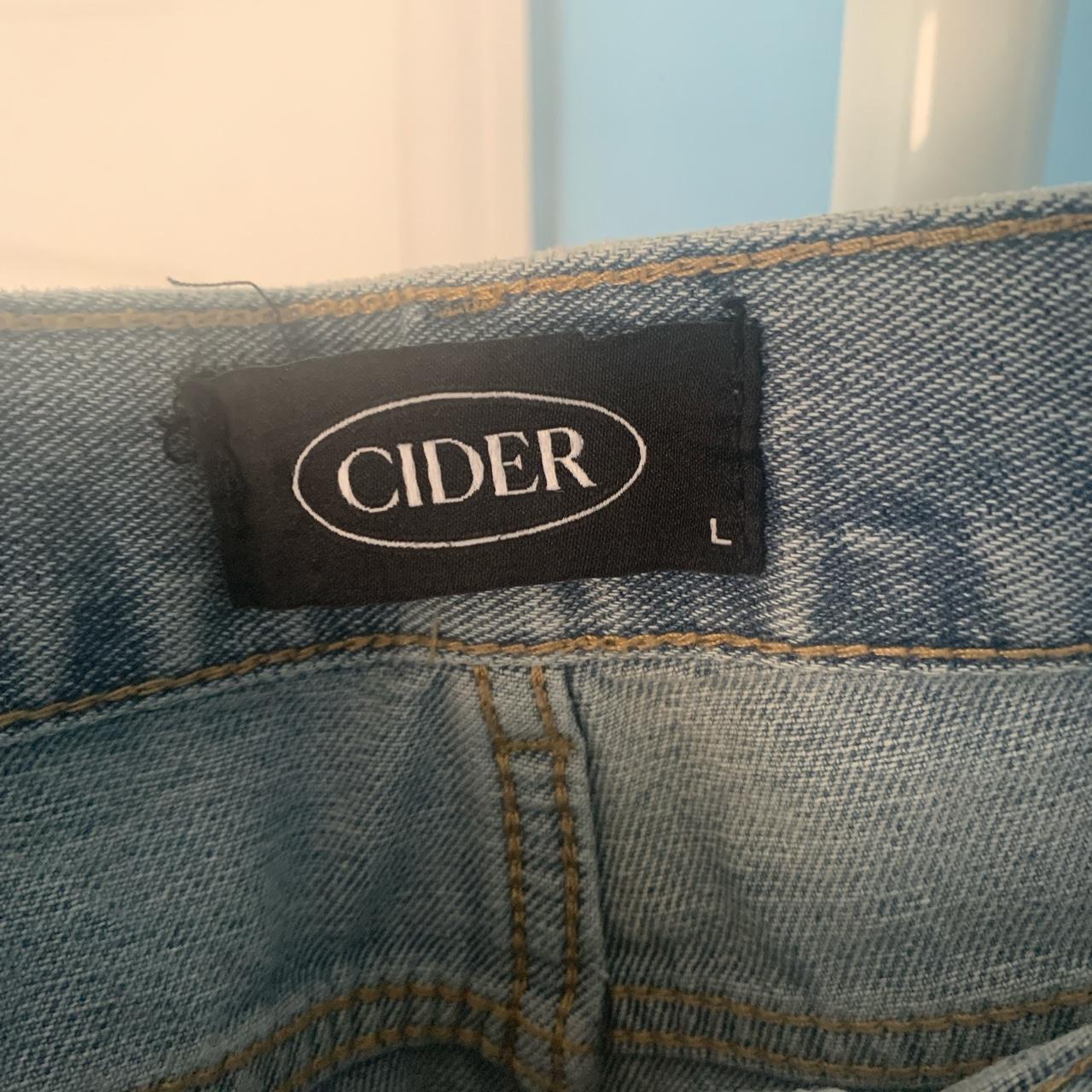 Cider Women’s Fashion Denim Patched High Waist Large... - Depop