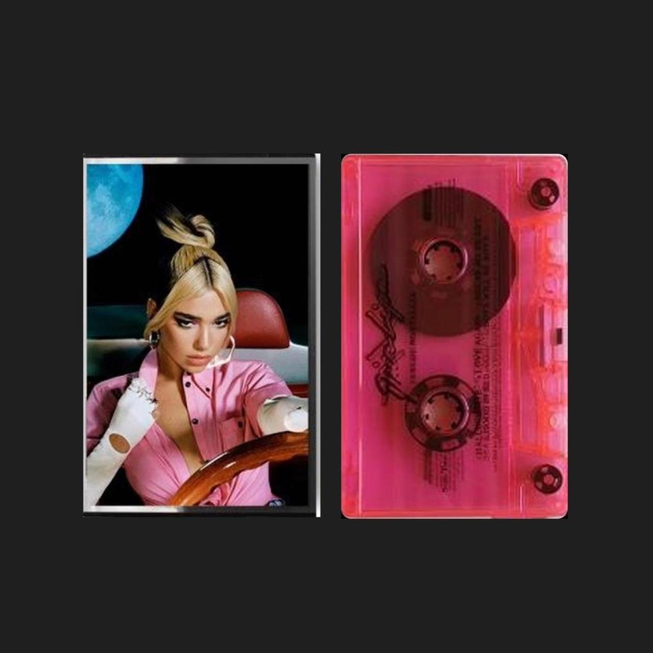 pink cassette from when dua lipa released her second... - Depop