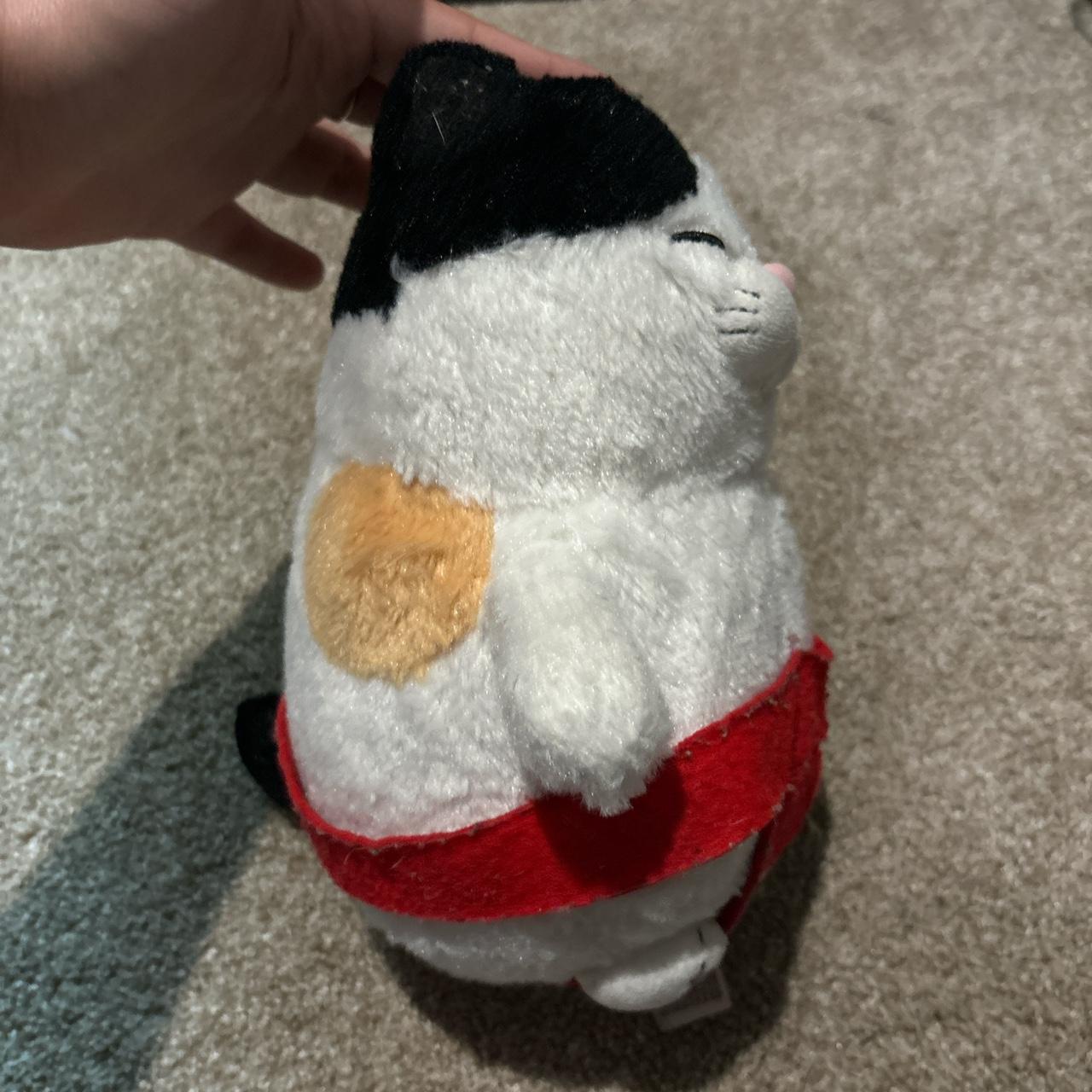 Sumo Cat Plush Mii-sama Rikido 🐱 9” Well loved... - Depop