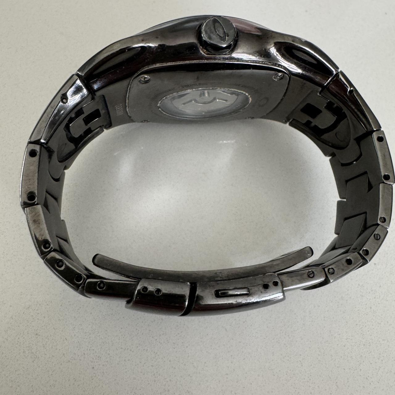 Oakley Time Bomb X-Metal Wrist Watch Carbon... | Depop