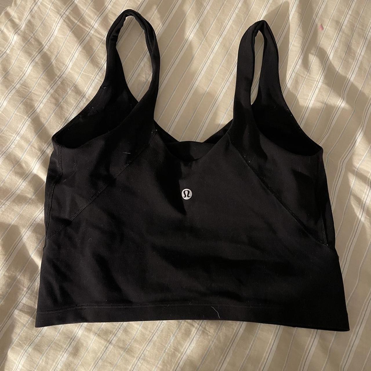 lululemon black align tank. so cute and barely worn... | Depop