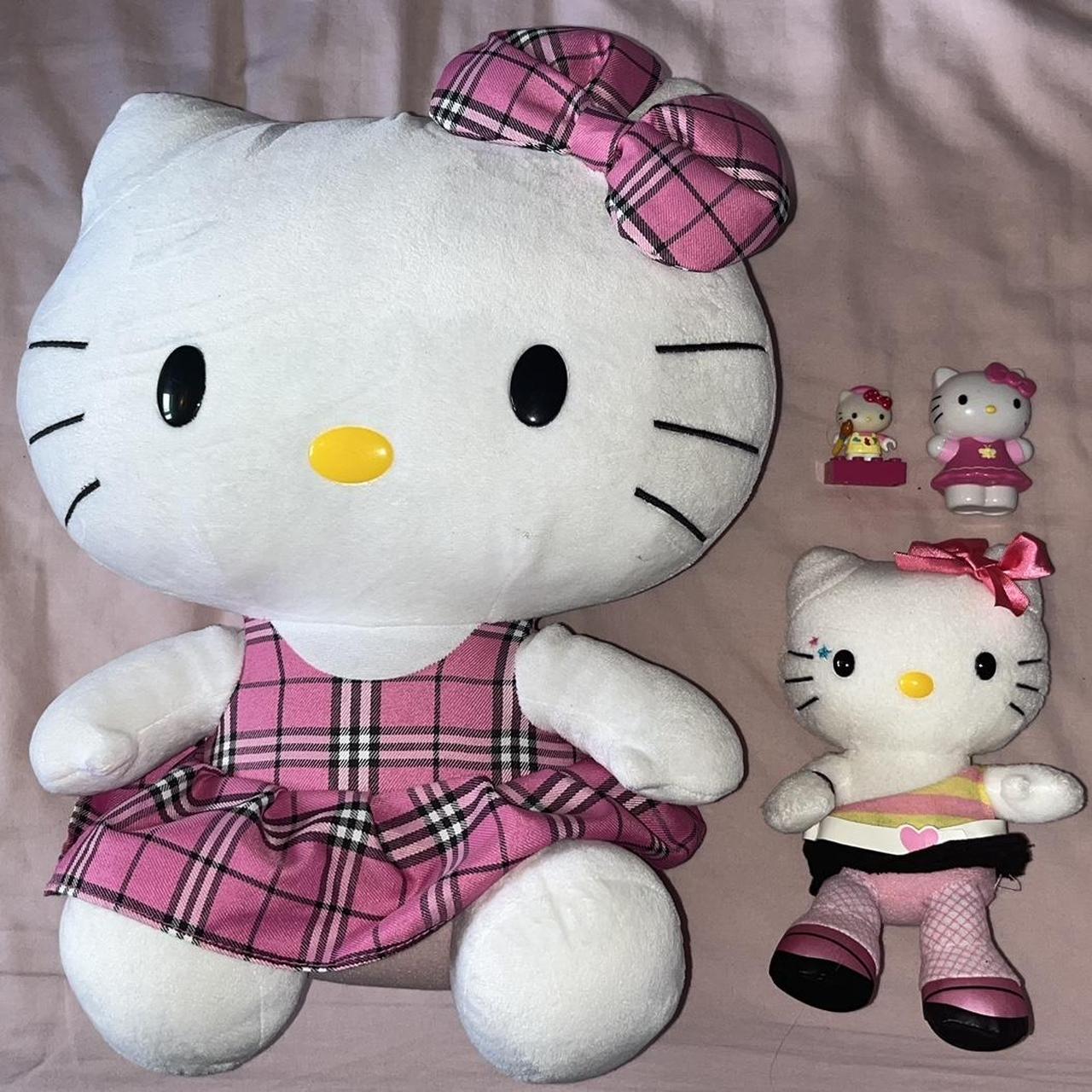Hello Kitty bundle 4 items two plush two toys... - Depop