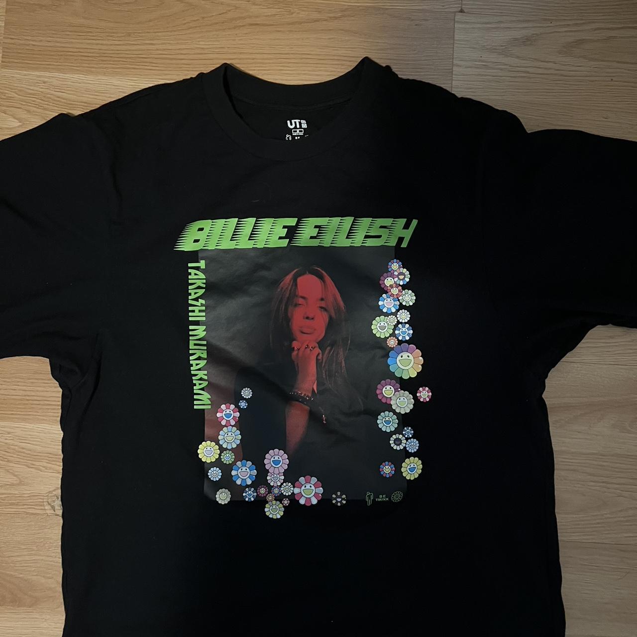 Billie Eilish Murakami T shirt Size M Worn once Dm... - Depop