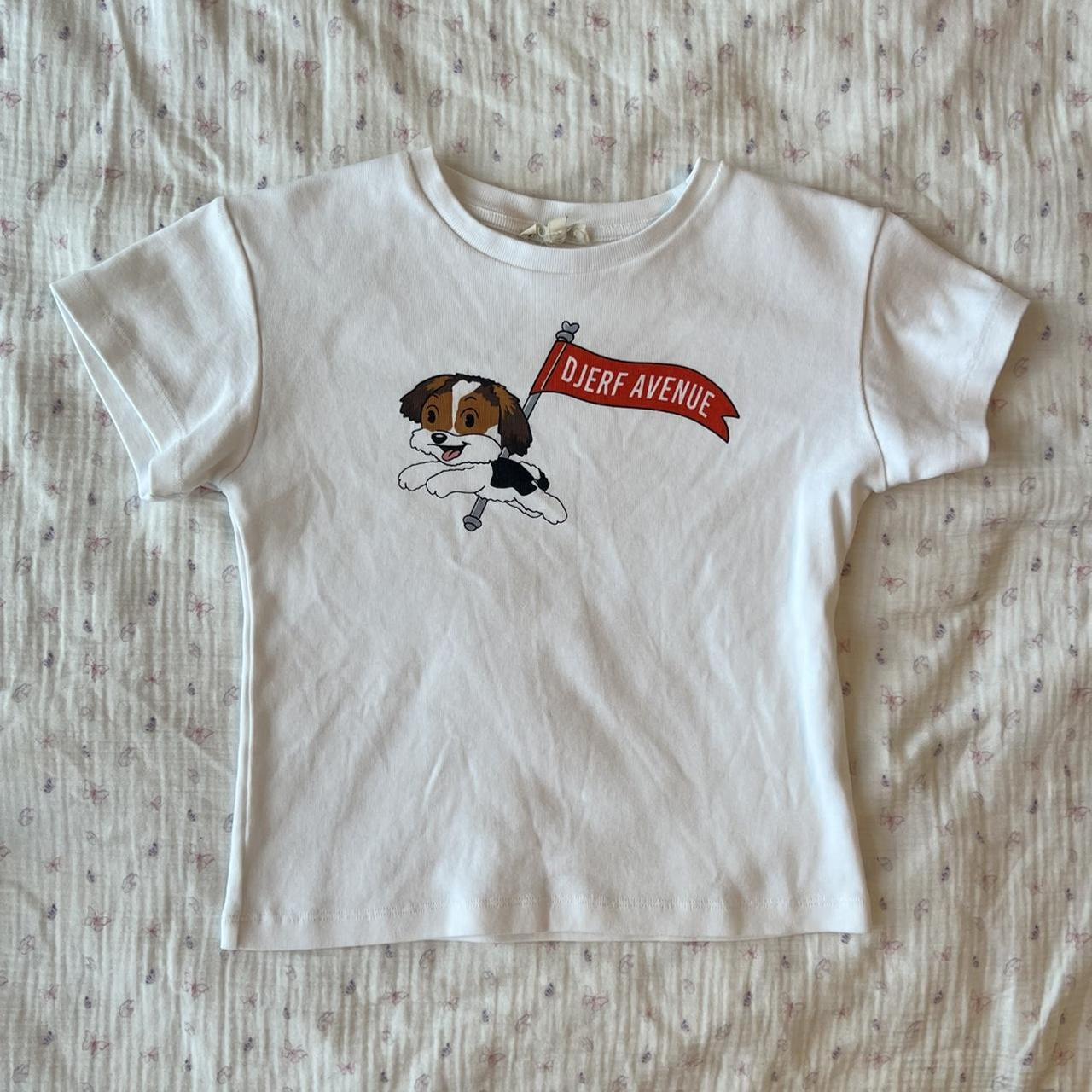 Djerf avenue Rufus tee 💗 in great condition - Depop