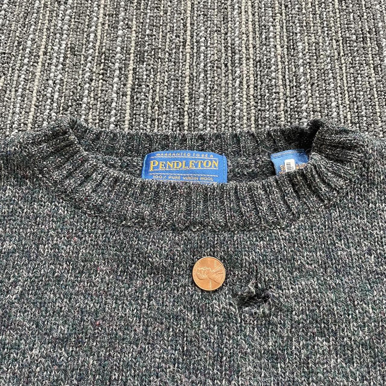 90s wool Pendleton Knit Sweater • Size: Extra... - Depop