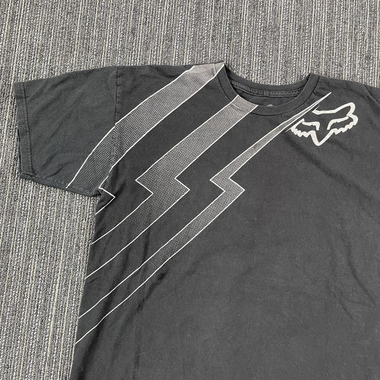 00s Fox Lightning Bolt Tee • Size: Large •... - Depop