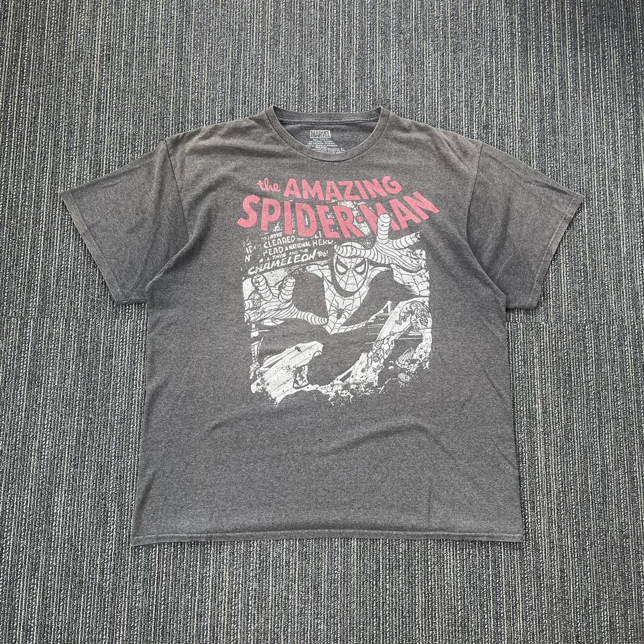 The Amazing Spider-man Marvel Comic Book Tee •... - Depop