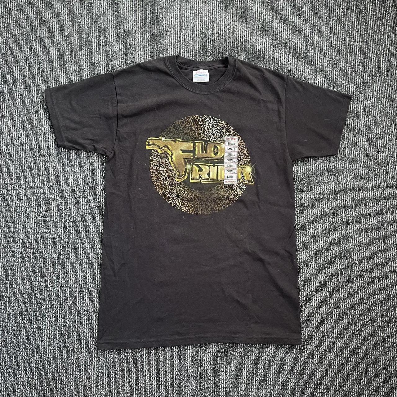2009 Deadstock Original Flo Rida Right Round Tee •... - Depop