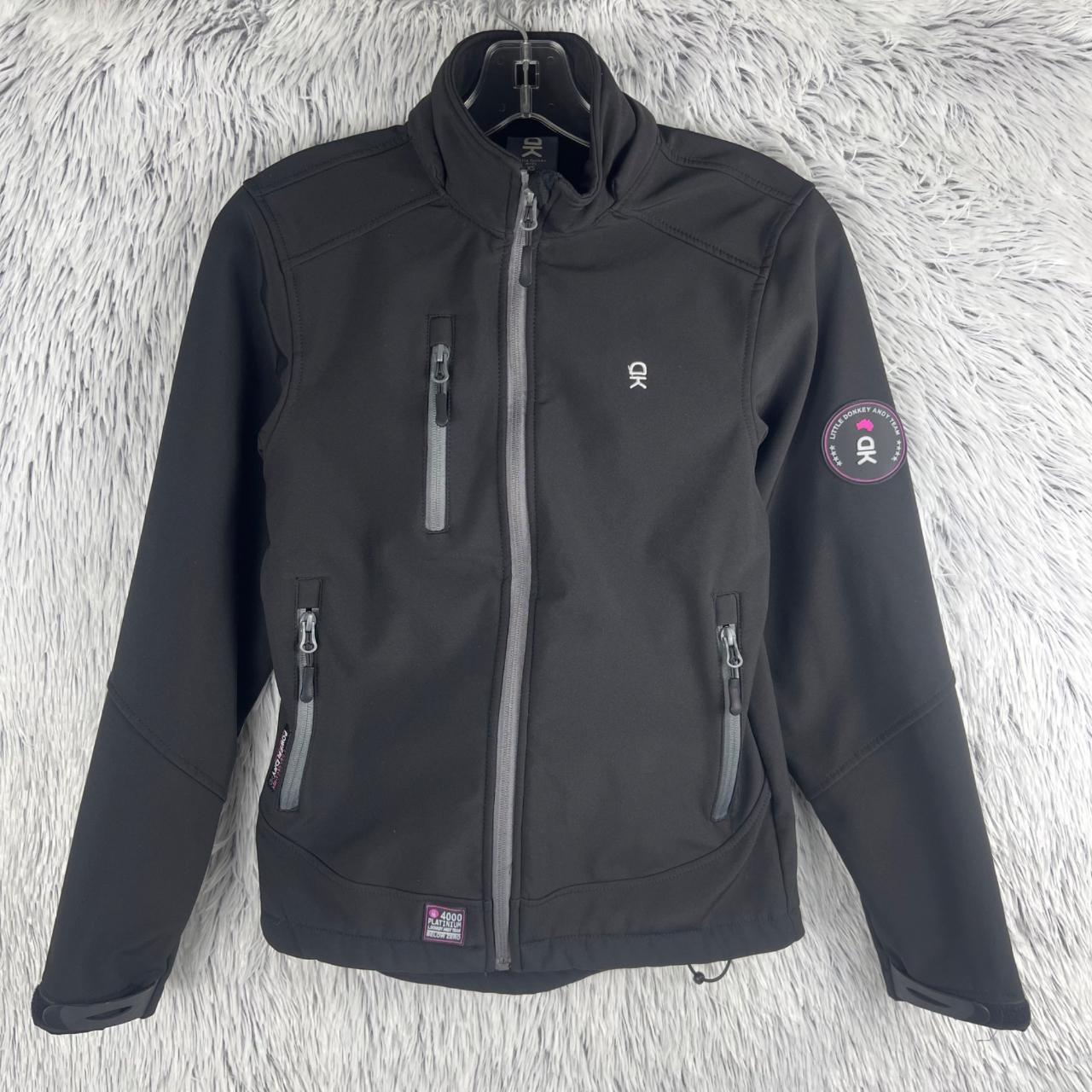 Little Donkey Andy Jacket Woman Xs Black Softshell... - Depop