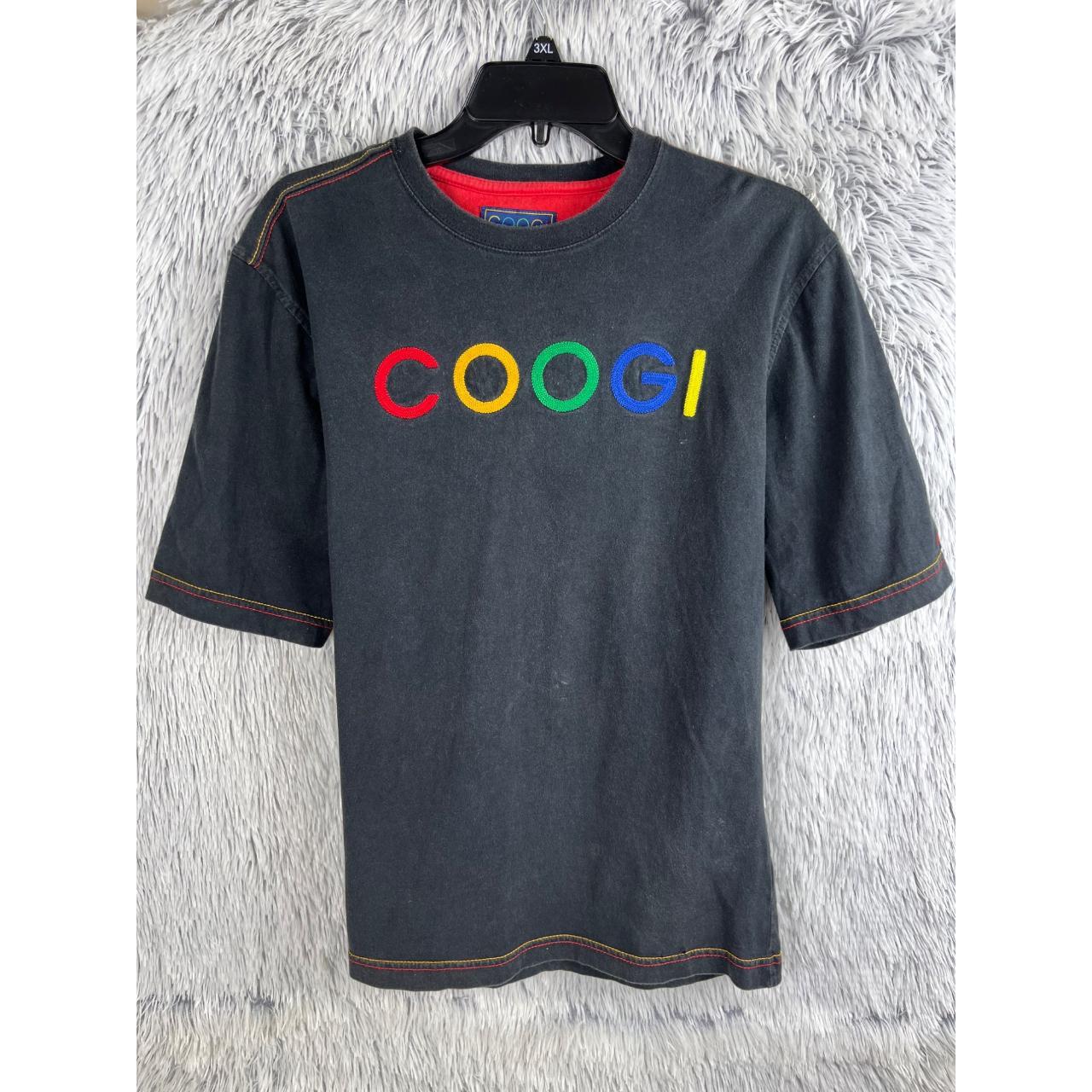 Coogi Men's Black T-shirt | Depop