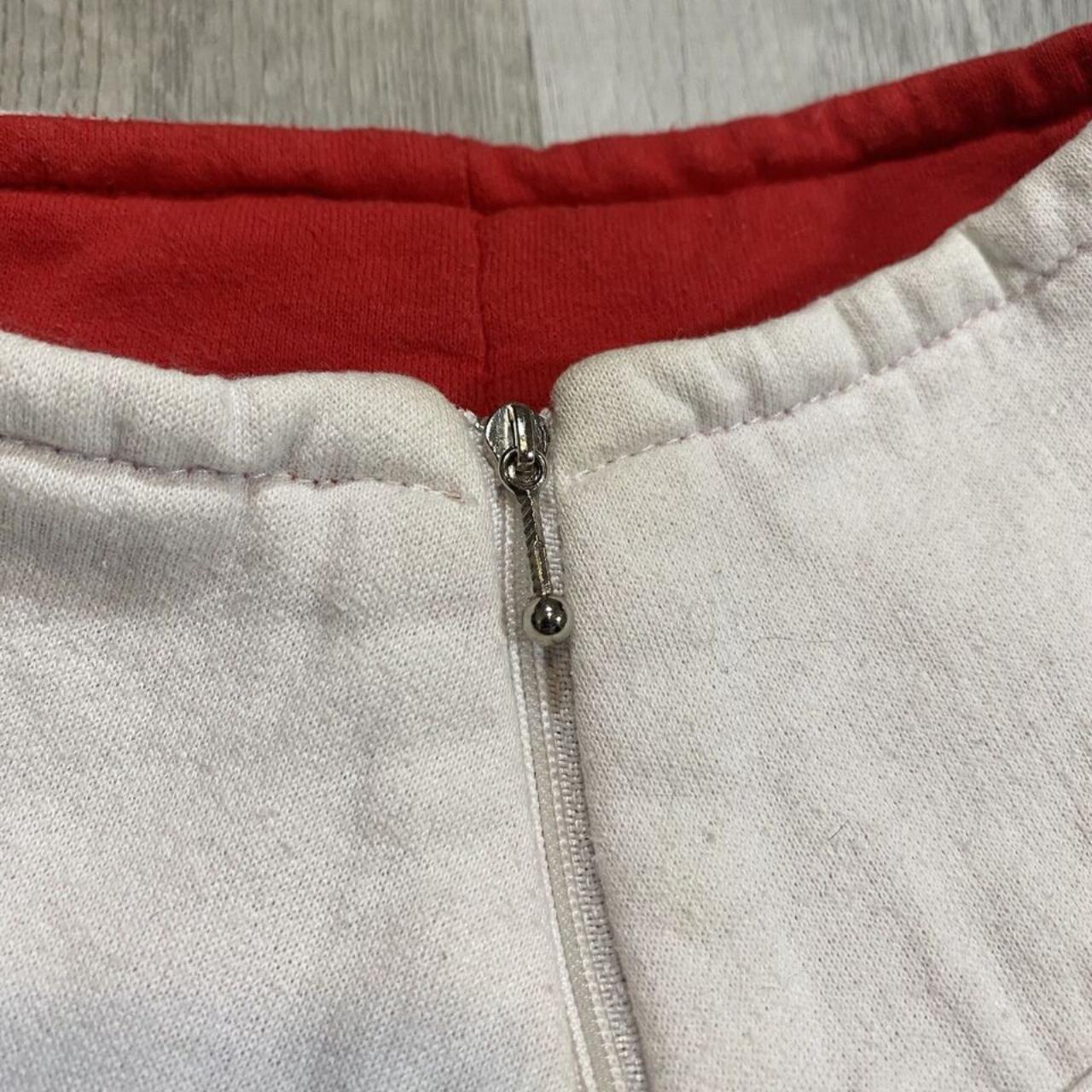 90s Canada Fleece 1/4 Zip Women's XS Length 20... - Depop