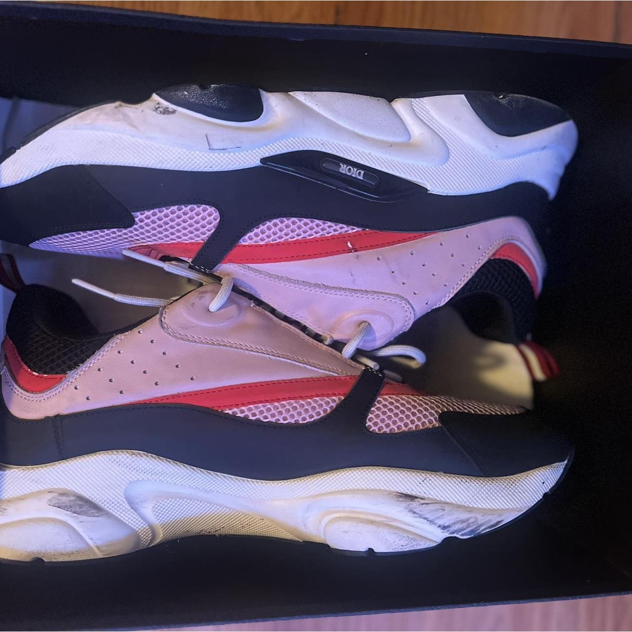 Dior B22 Red Black Pink Color Way Original Price 1100 - Depop