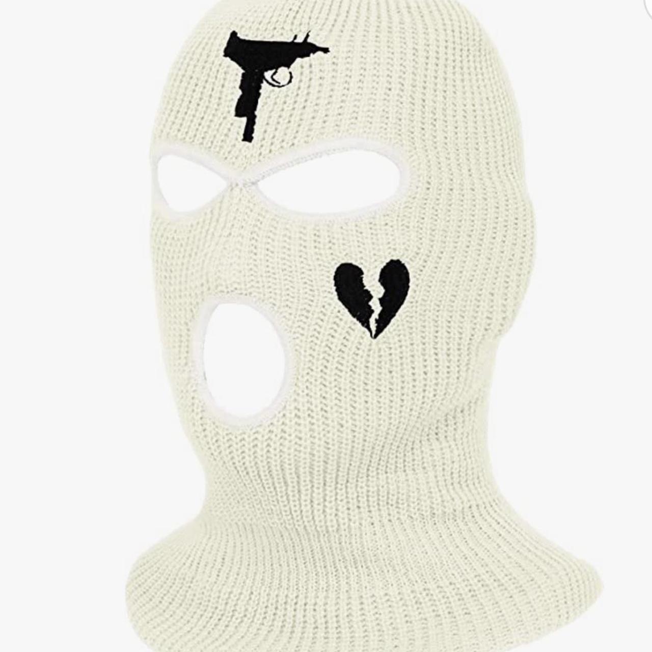 Cream balaclava bally ski mask Unisex Next day... - Depop