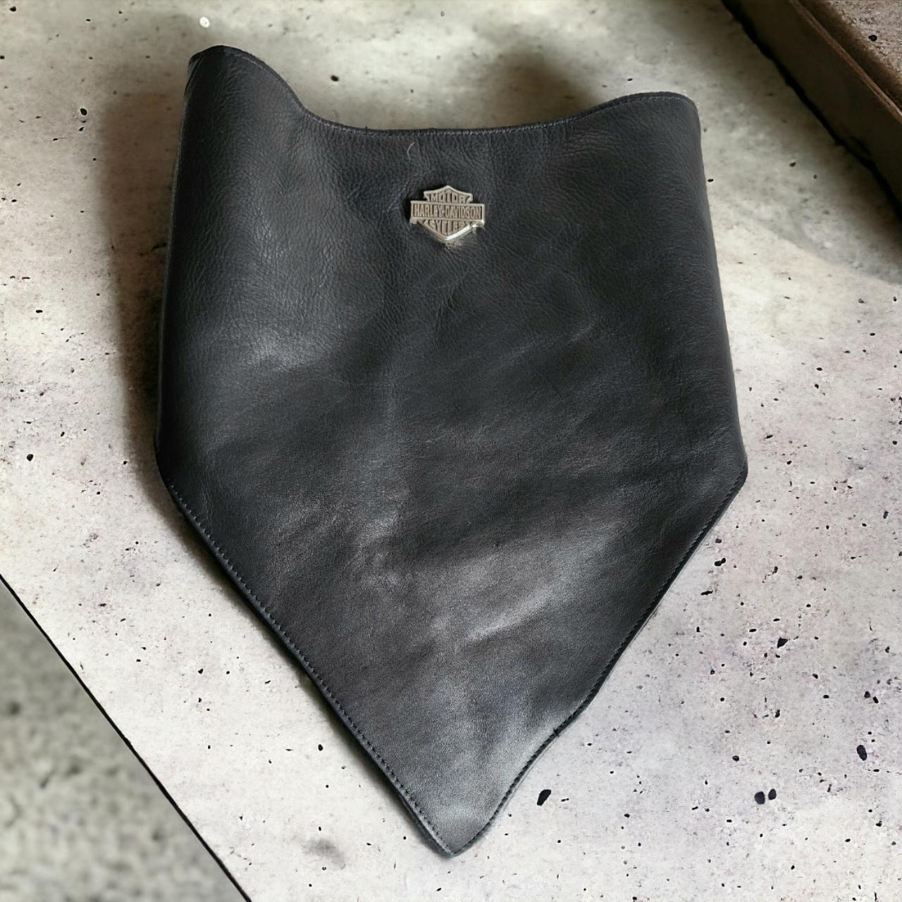 HARLEY DAVIDSON Genuine Leather Neck Cover. ... - Depop