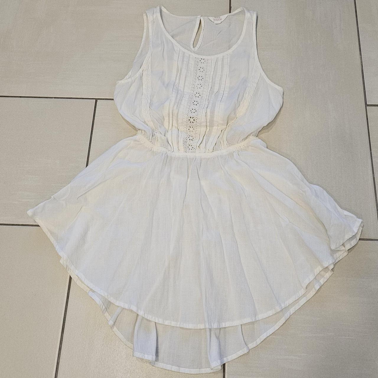 - US Only - White blouse, slightly transparent... | Depop