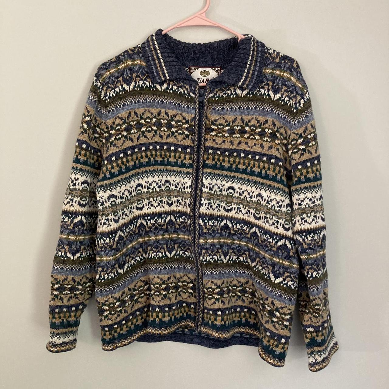 Tiara International Women's Multi Cardigan | Depop