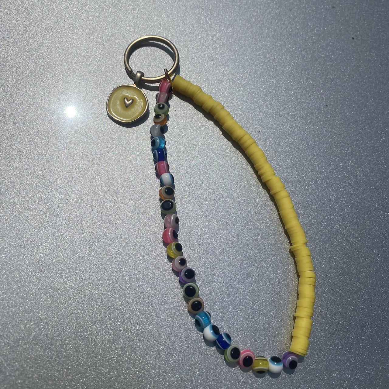yellow keychain - Depop