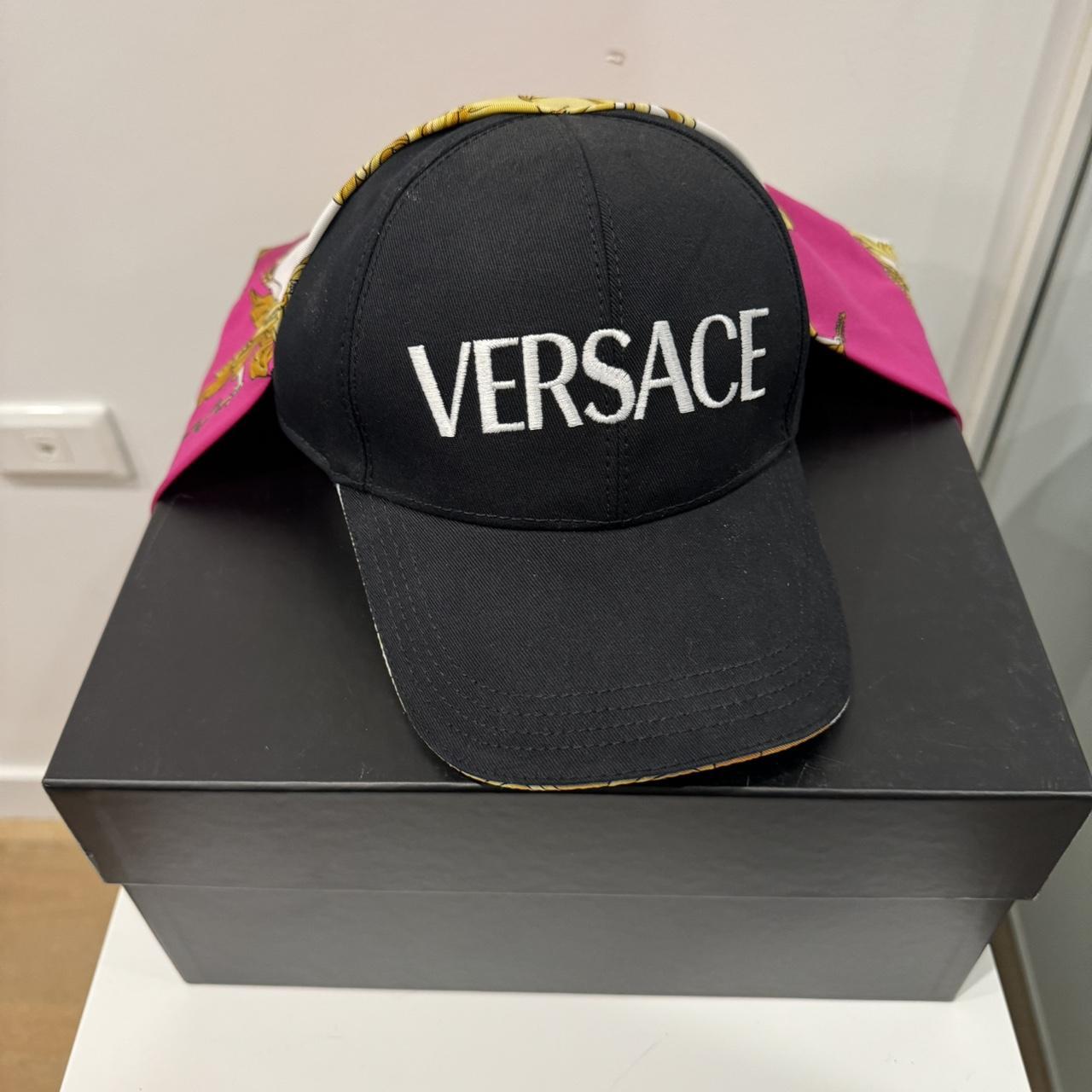 Versace hat with scarf Brand new - Depop