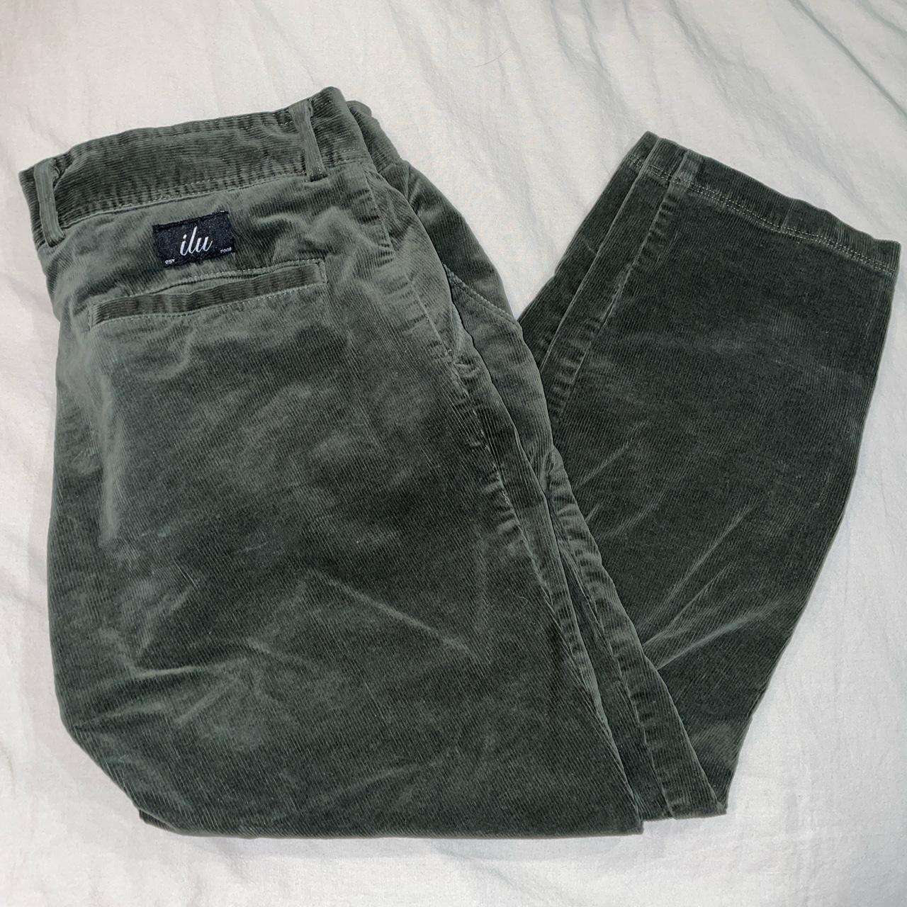 Forrest green corduroy pants size medium The brand... - Depop