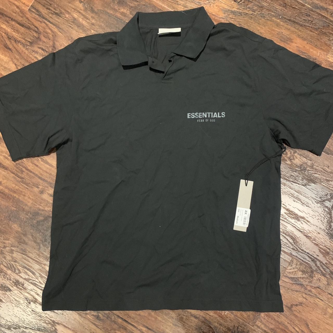 Essentials Polo Size medium Brand new with tags - Depop