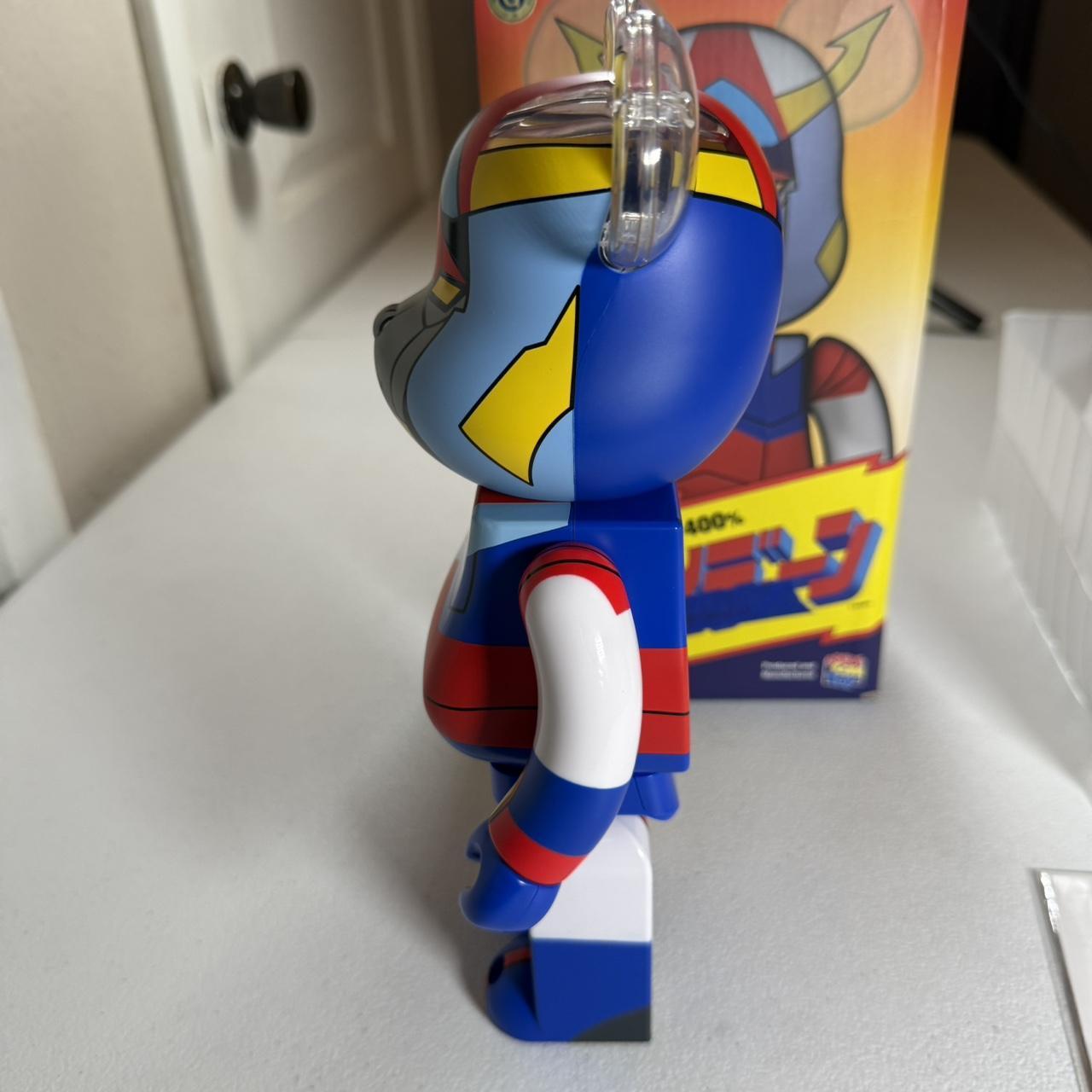 Medicom Toy Brave Raiden Be@rbrick 400% Bearbrick... - Depop