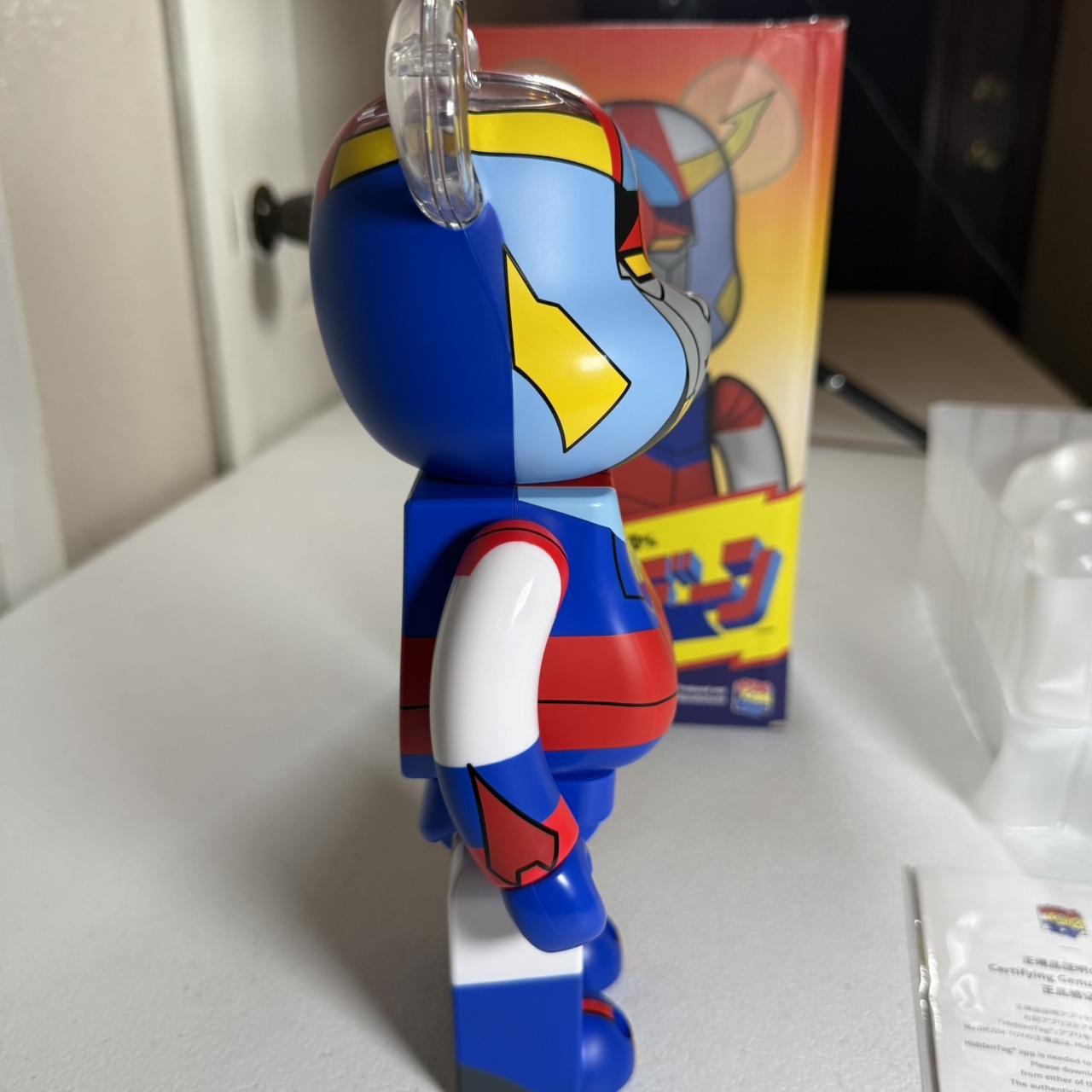 Medicom Toy Brave Raiden Be@rbrick 400% Bearbrick... - Depop