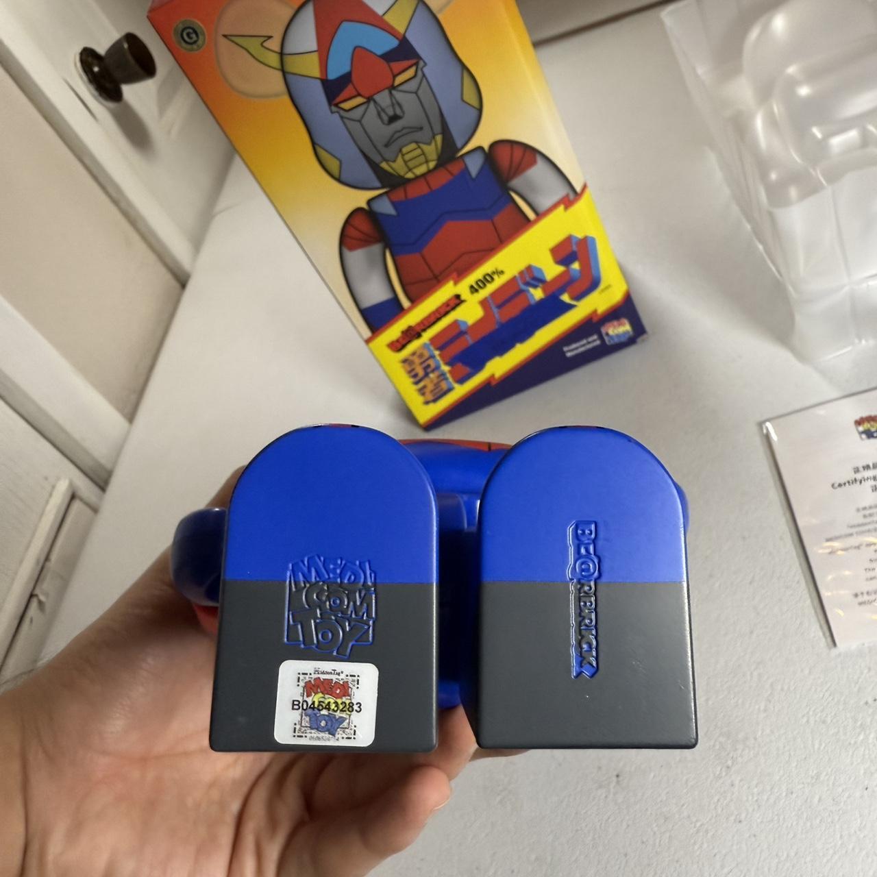 Medicom Toy Brave Raiden Be@rbrick 400% Bearbrick... - Depop