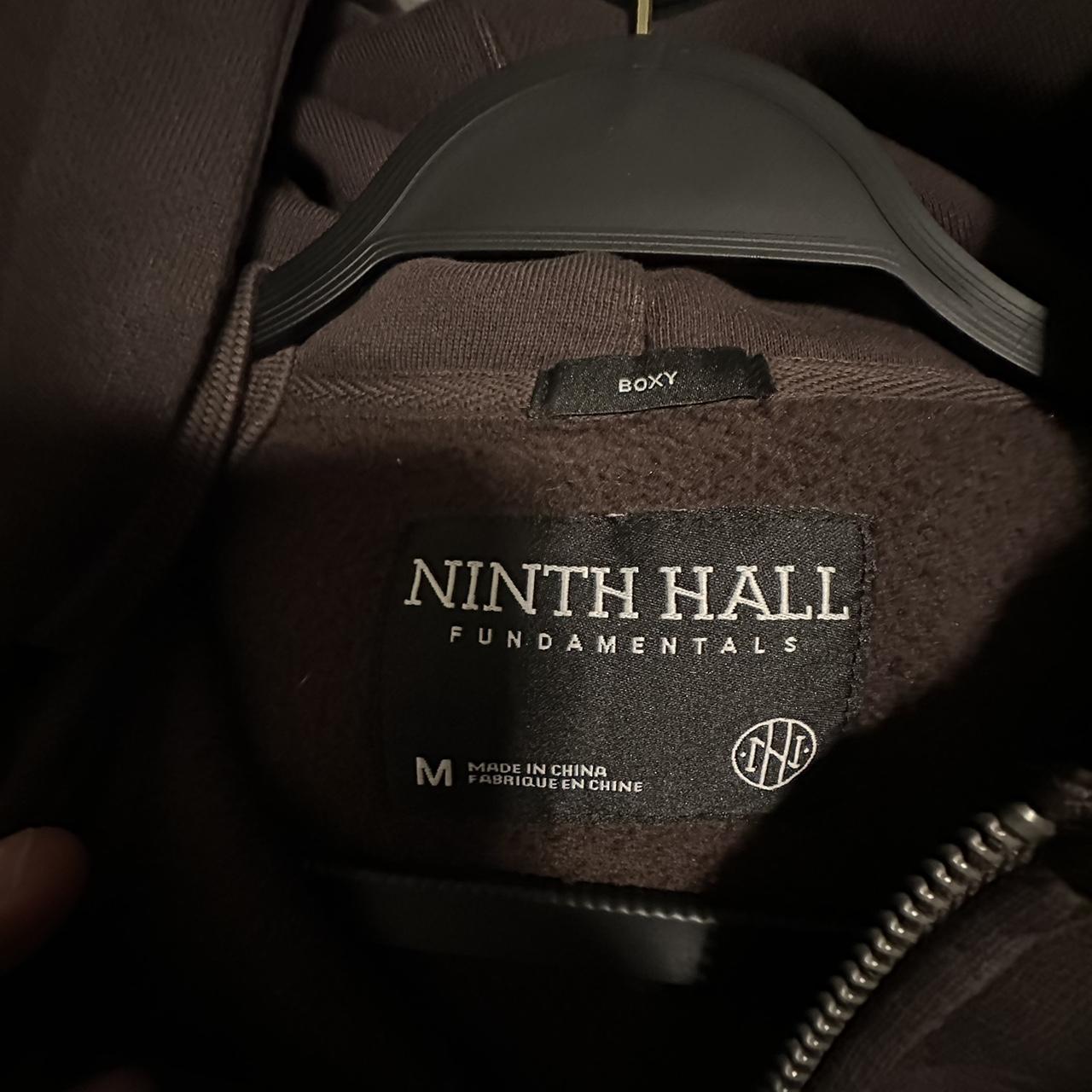 Ninth hall brown hoodie size medium - Depop