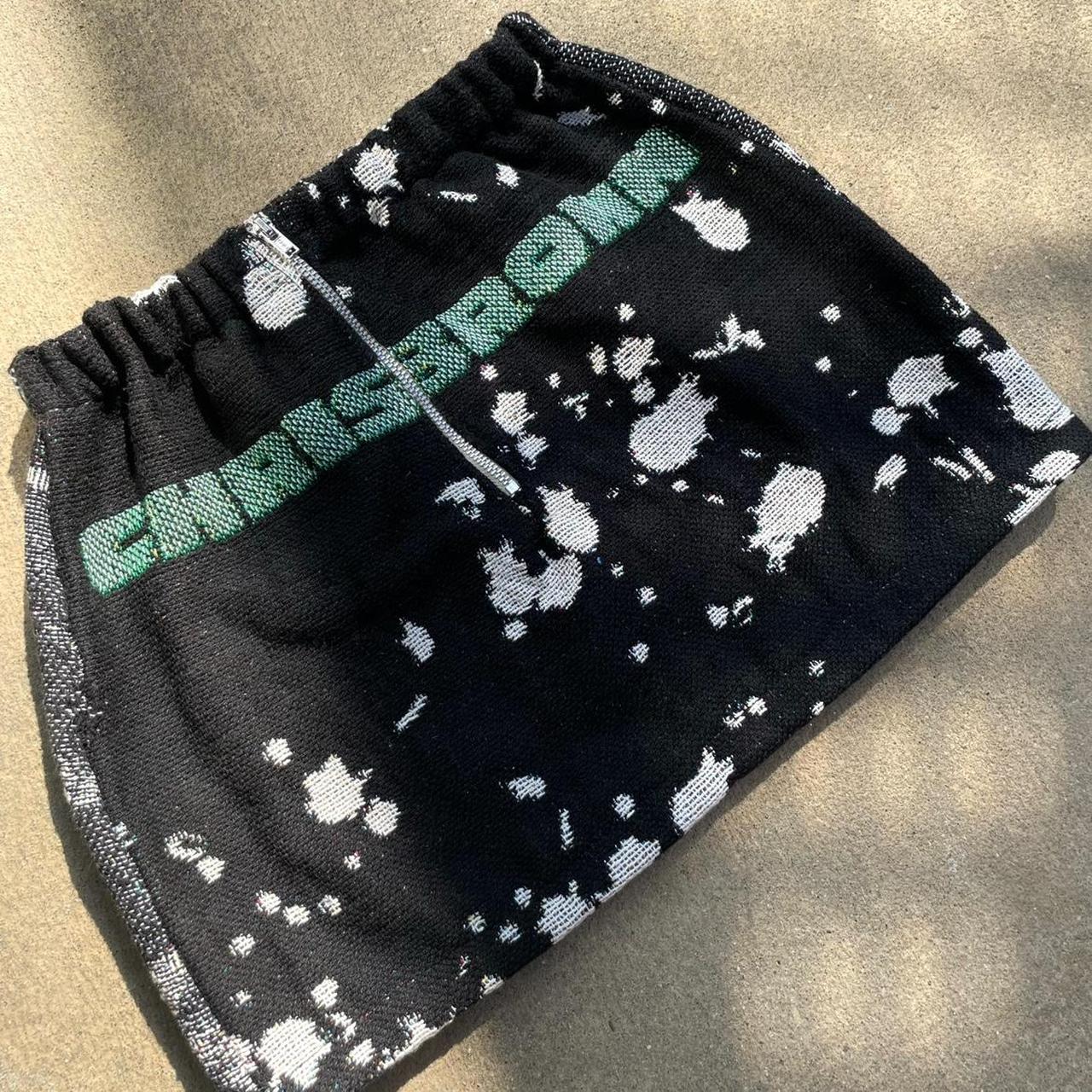 Custom made Chris Brown tapestry mini skirt - Depop