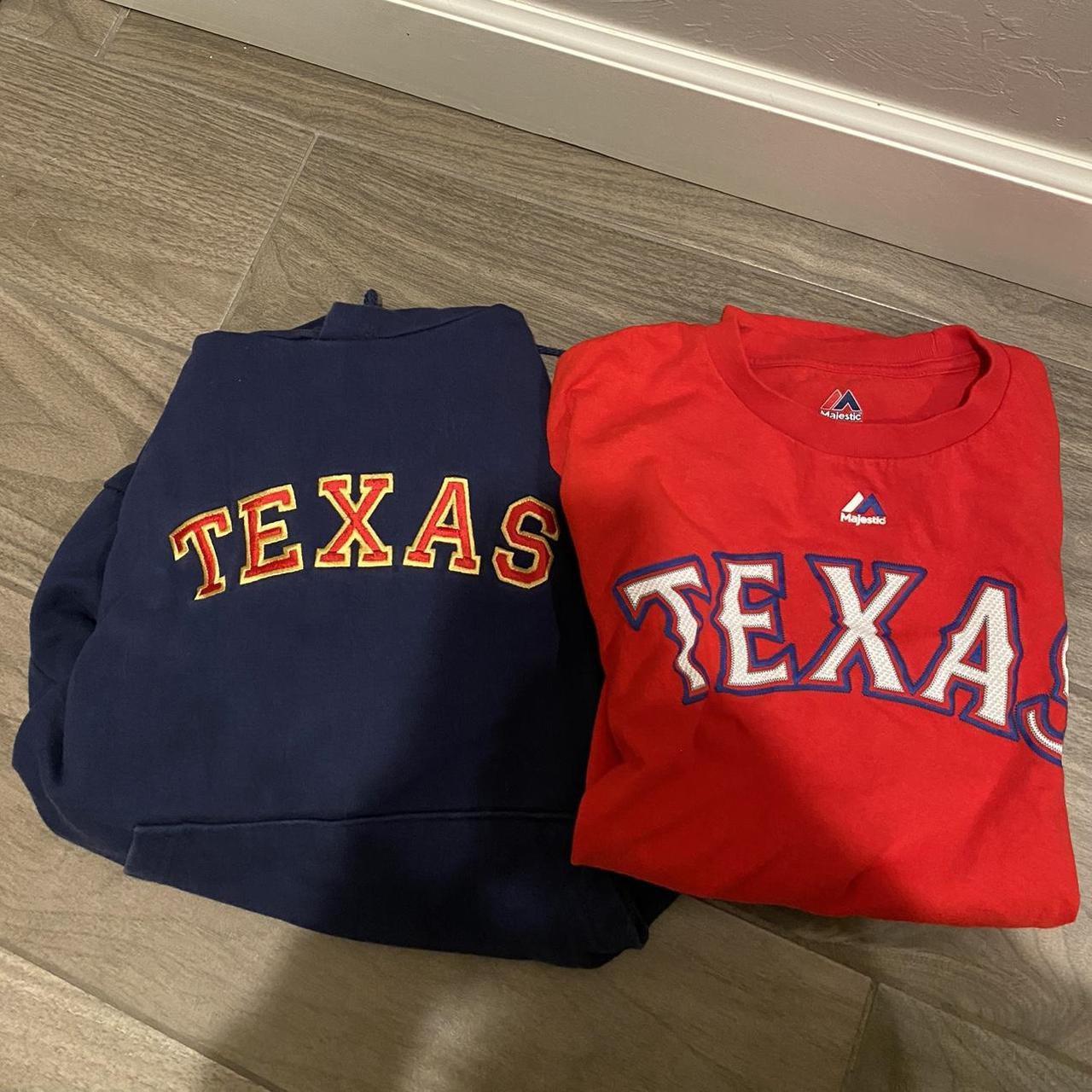 BUNDLE DEAL! 2 Items included! texas ranger baseball... - Depop