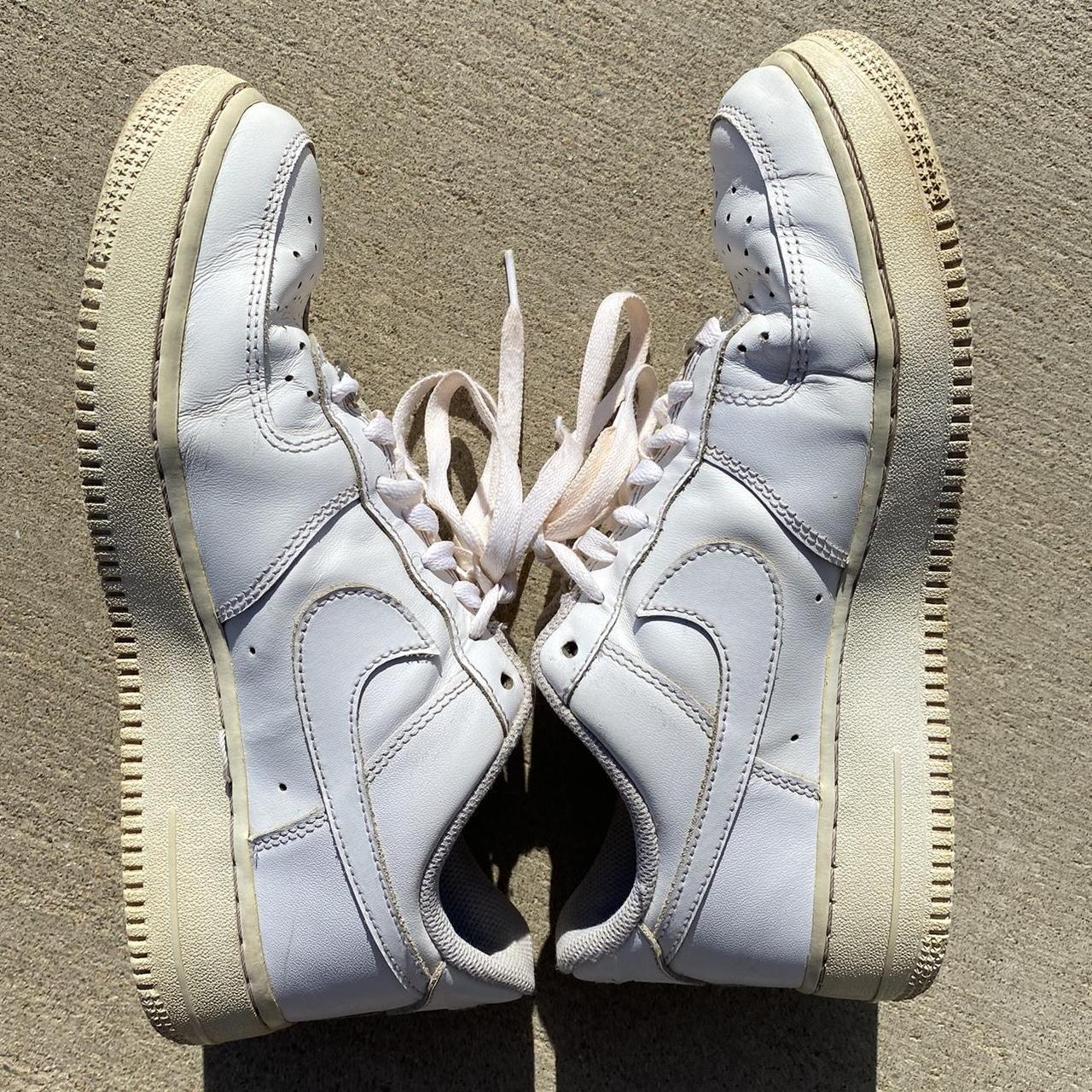 vintage style air force ones condition: 10/10 size... - Depop