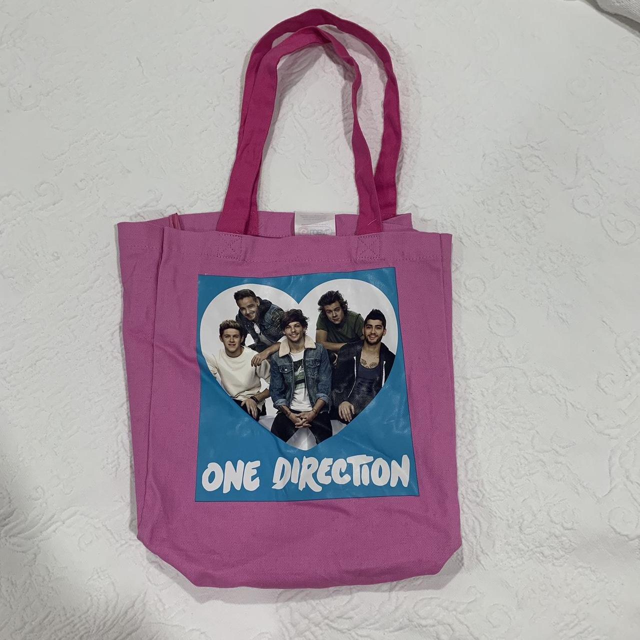 One Direction Pink Tote Bag #onedirection... - Depop