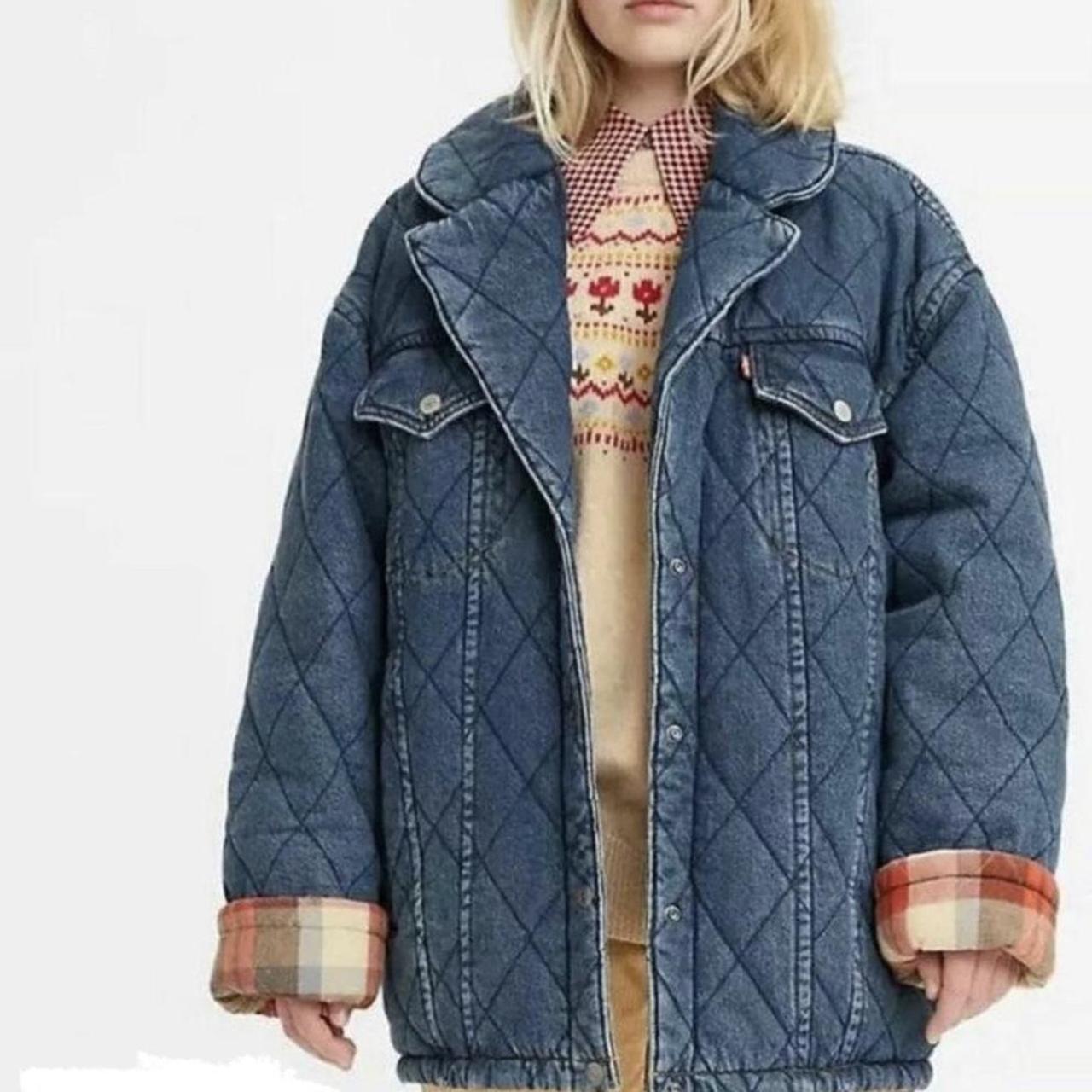 Levi's Reversible Oversized Jacket Two jackets for... - Depop