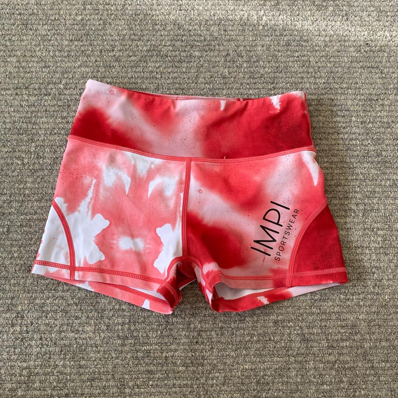 Red Impi Bike Pants No stains or... - Depop