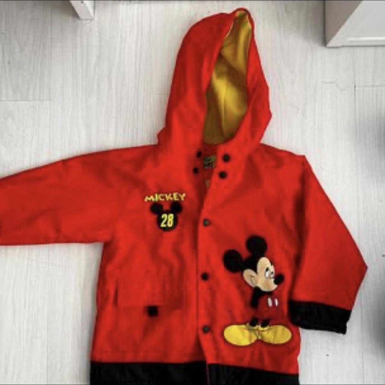 Disney Red and Yellow Coat | Depop