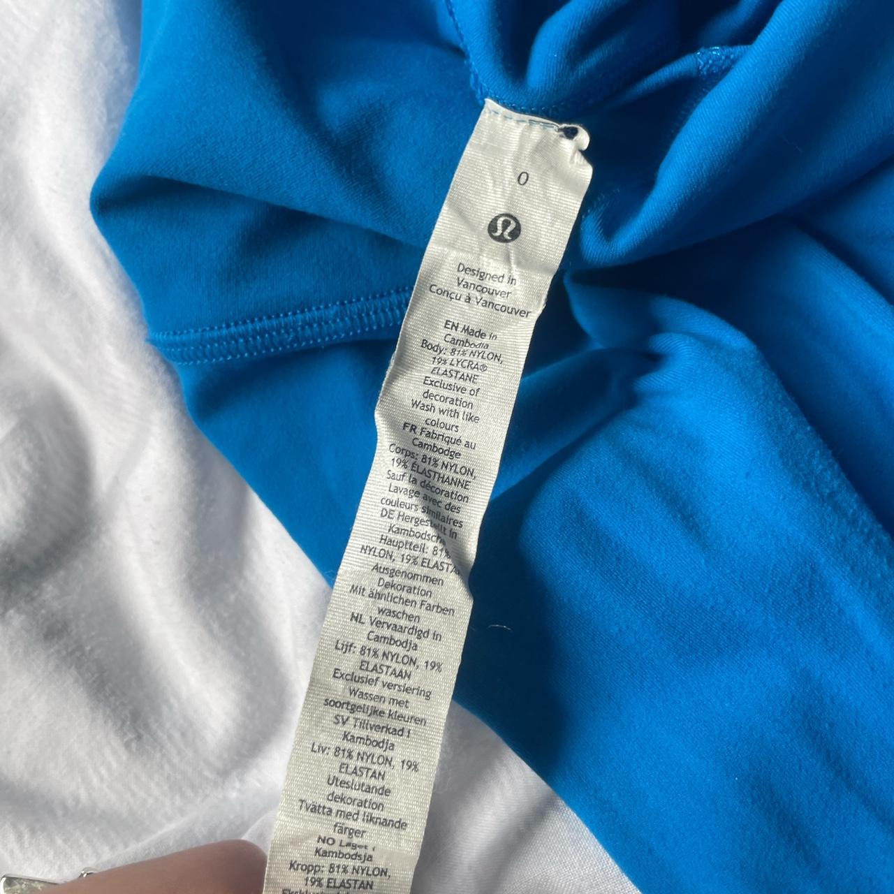 Blue lululemon leggings - Depop