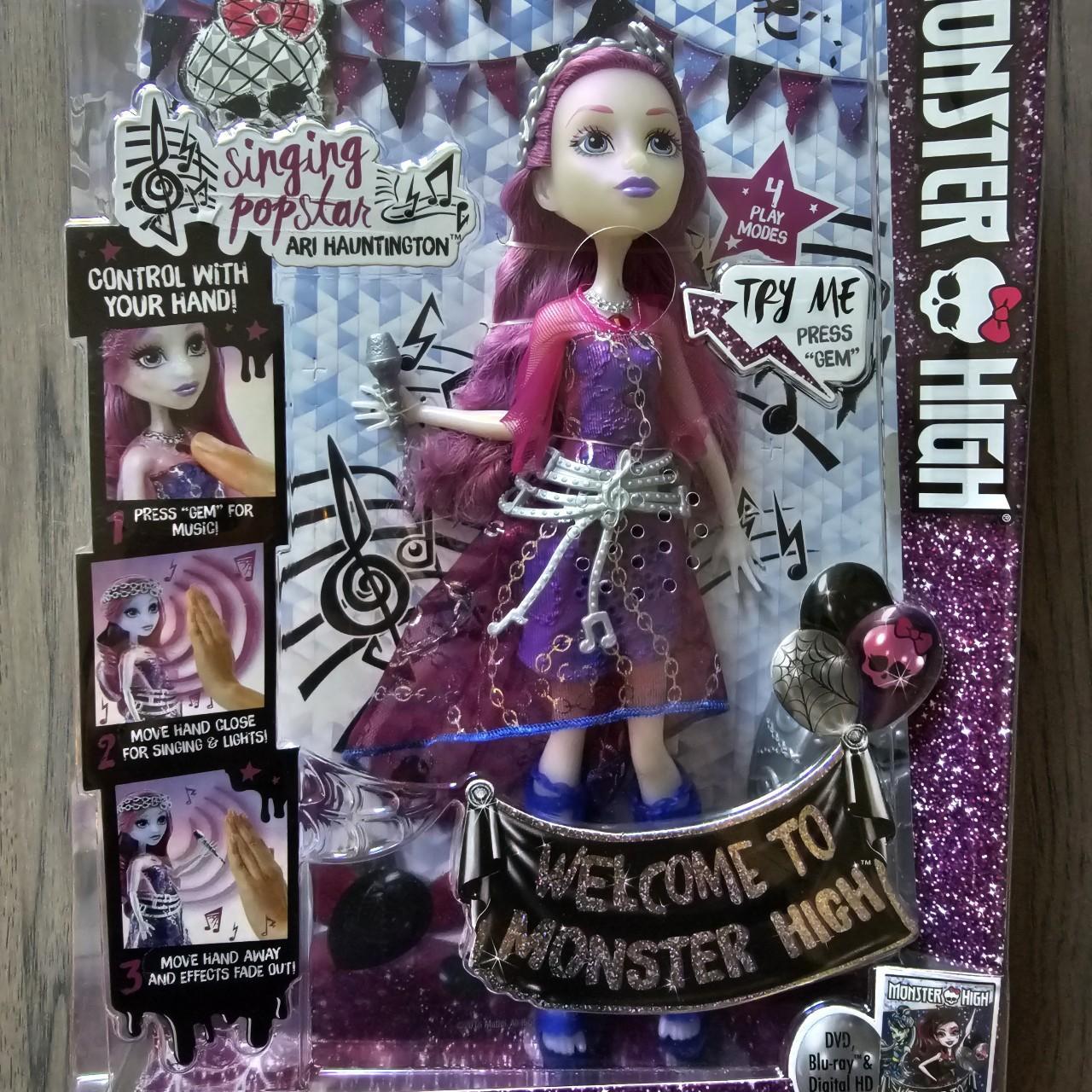 Monster High Welcome to Monster High Singing Popstar... - Depop