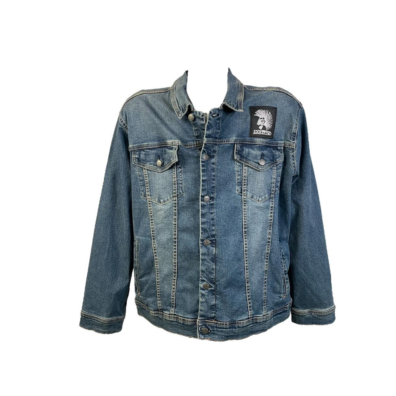 Men's Black and Blue Jacket | Depop