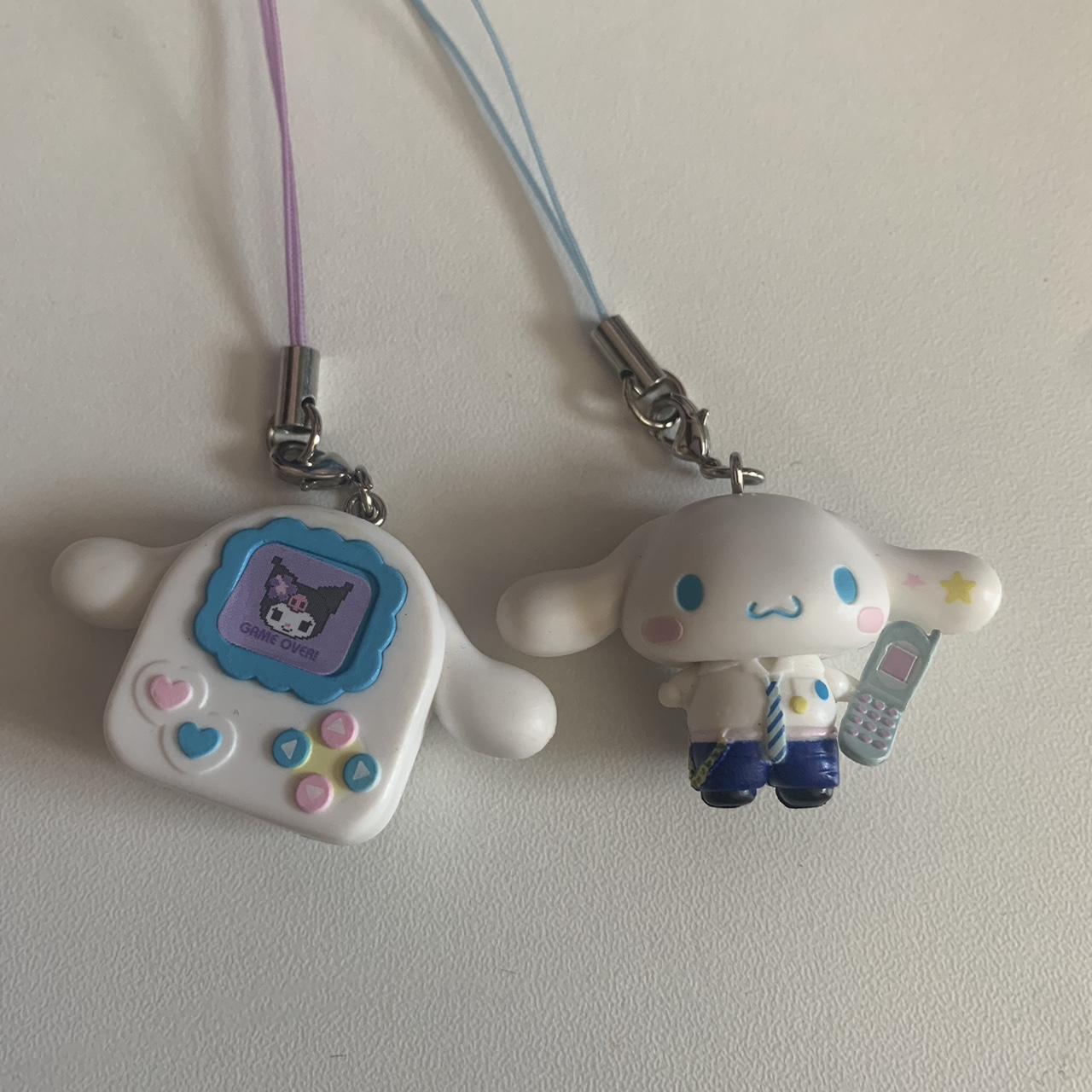 Sanrio GYARU phone charms cinna and kuromi game.... - Depop