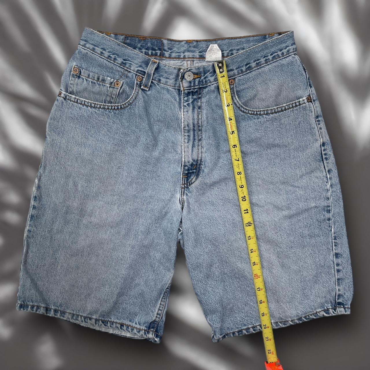 30” waist 90s levi jorts. Preloved, minor... - Depop