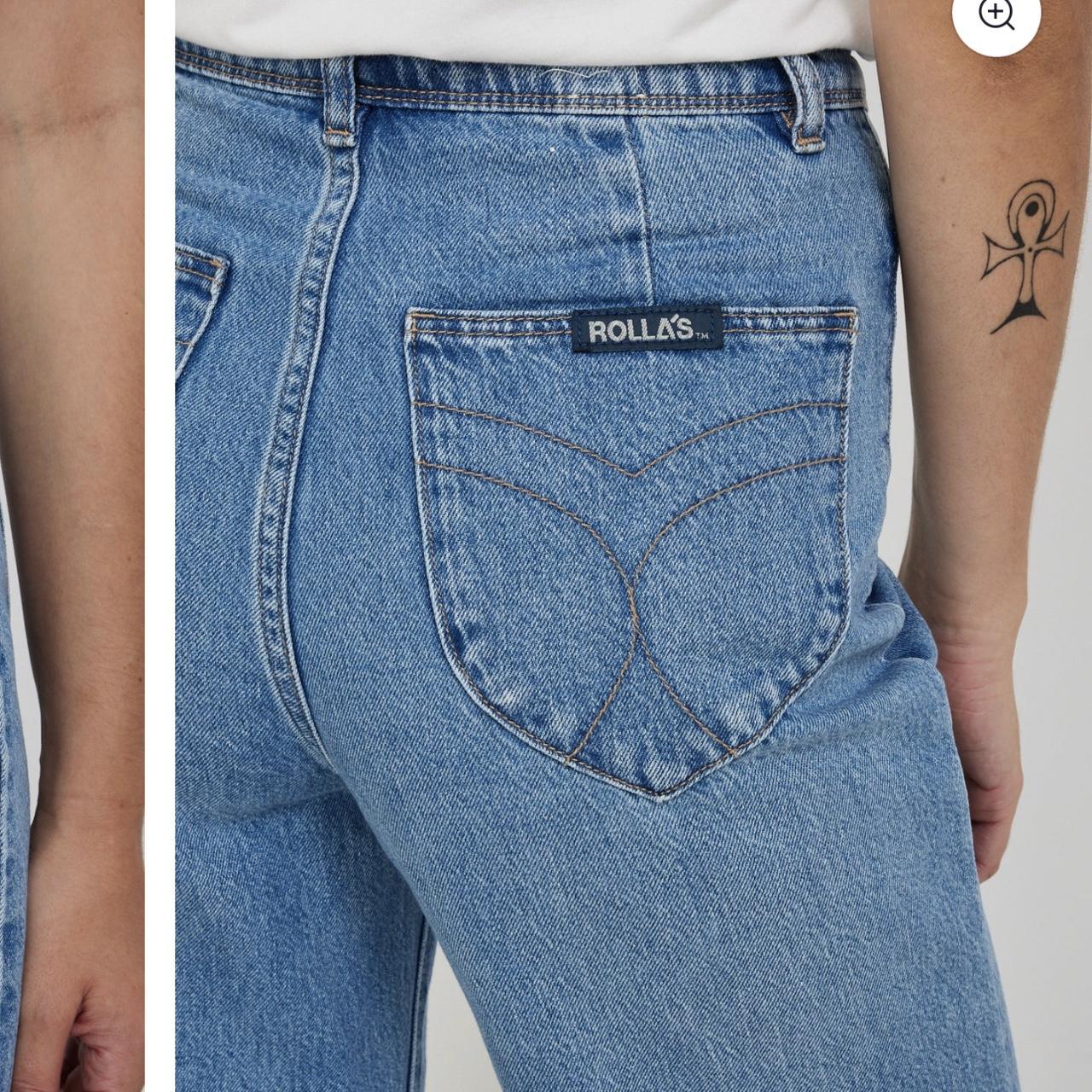 Rollas Jeans High rise wide leg Worn a few times ... | Depop