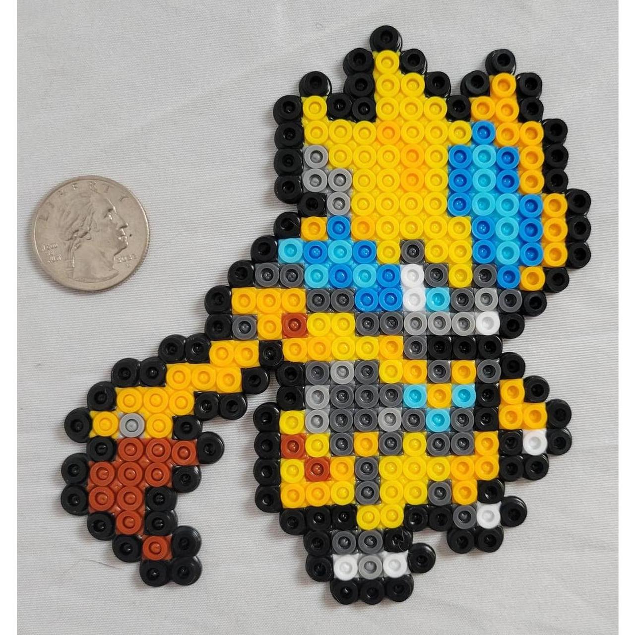 Zeraora Pokemon Menu Sprite Perler -Ships within... - Depop