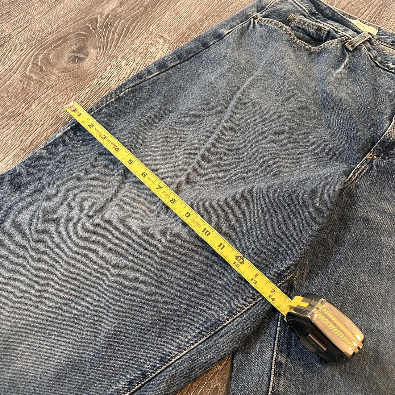 Wide jeans -baggy asf -size 38x30( reference I am... - Depop